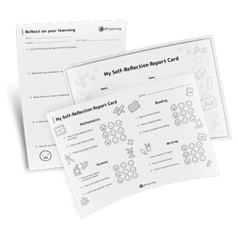 Student Self-Reflection Cards - 3P Learning